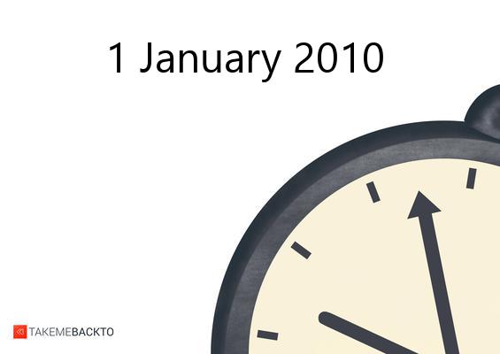 January 01, 2010, What happened that day? | TakeMeBack.to
