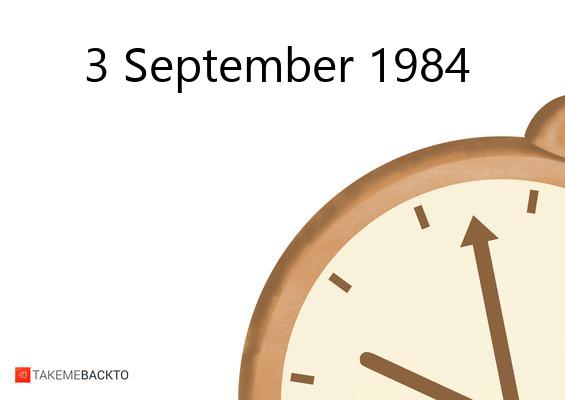 September 03, 1984, What happened that day? | TakeMeBack.to