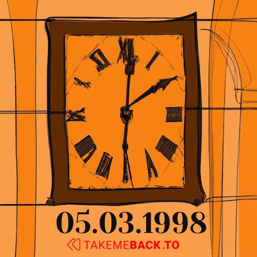 5 de Marzo 1998, ¿Qué pasó ese día? | TakeMeBack.to