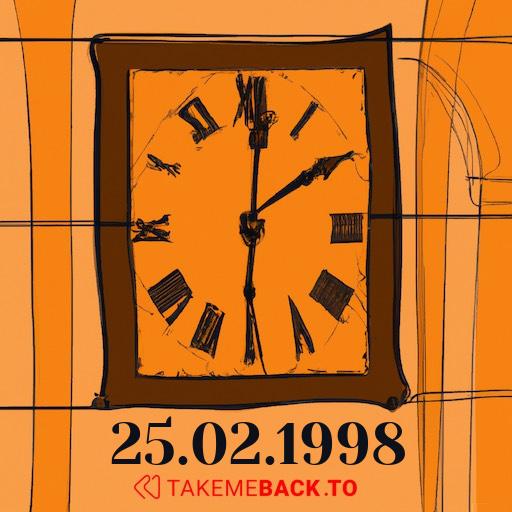25 de Febrero 1998, ¿Qué pasó ese día? | TakeMeBack.to